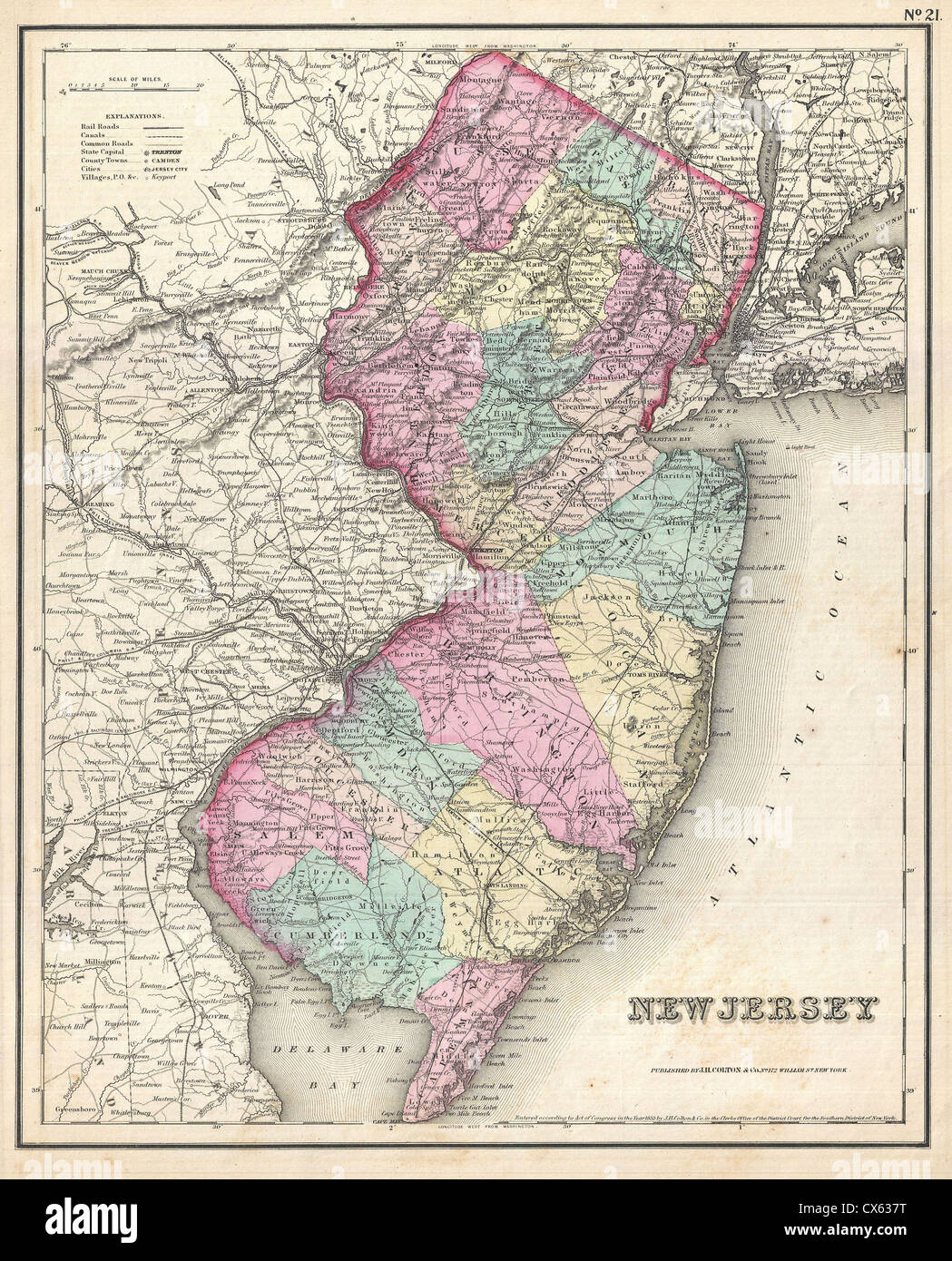 Coltons new map hi-res stock photography and images - Alamy