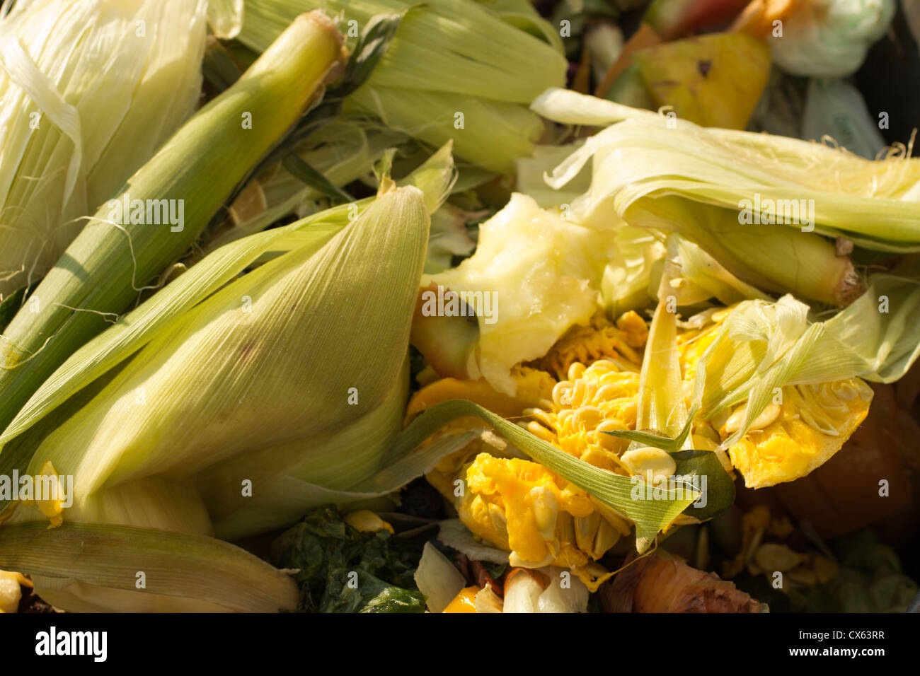 Compost pile food scrap hi-res stock photography and images - Alamy