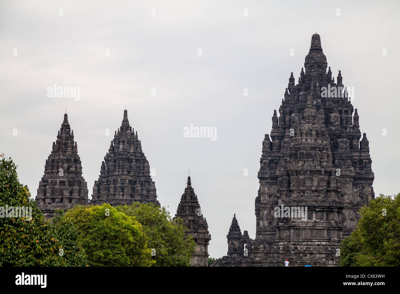 Stupa in the Temple Park of Prambanan in Indonesia Stock Photo - Alamy