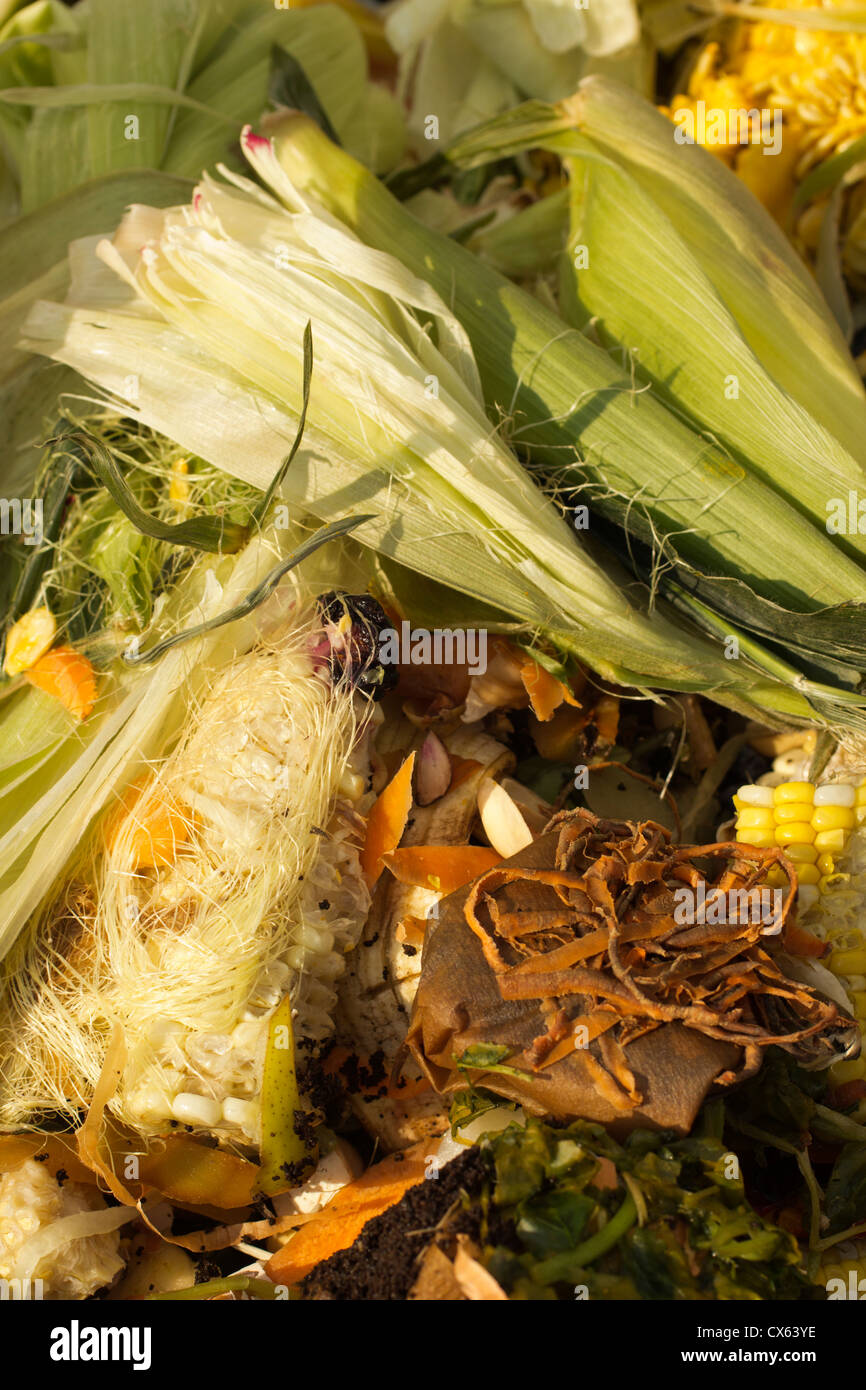 Compost pile food scrap hi-res stock photography and images - Alamy