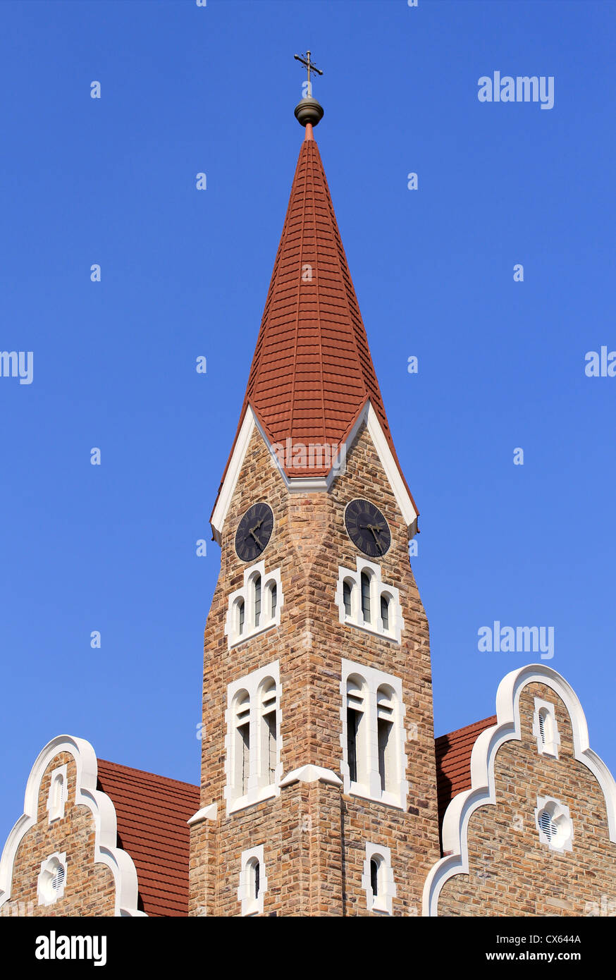 Christuskirche, famous Lutheran church landmark in Windhoek, Namibia ...