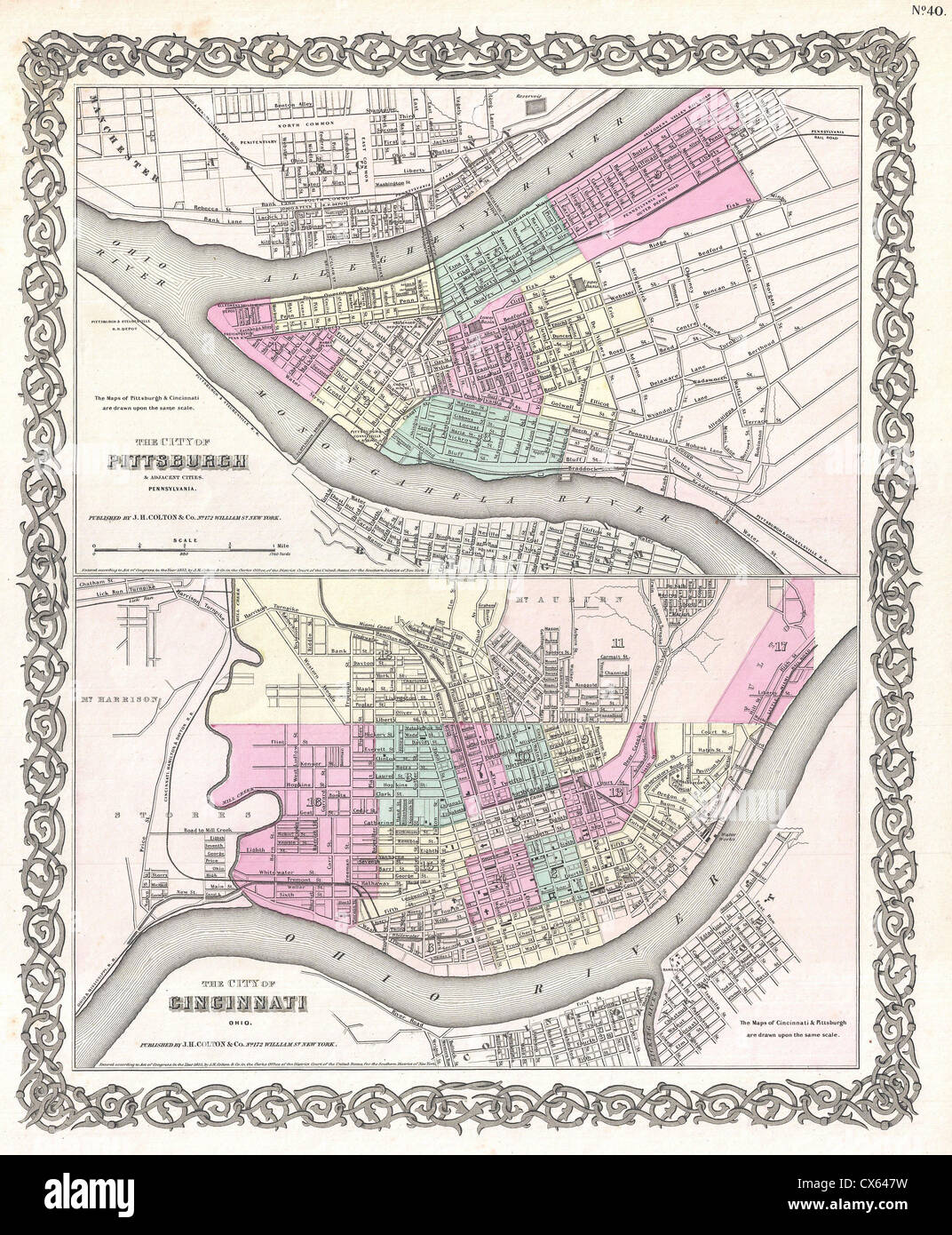 Greater Pittsburgh Zip Code Map