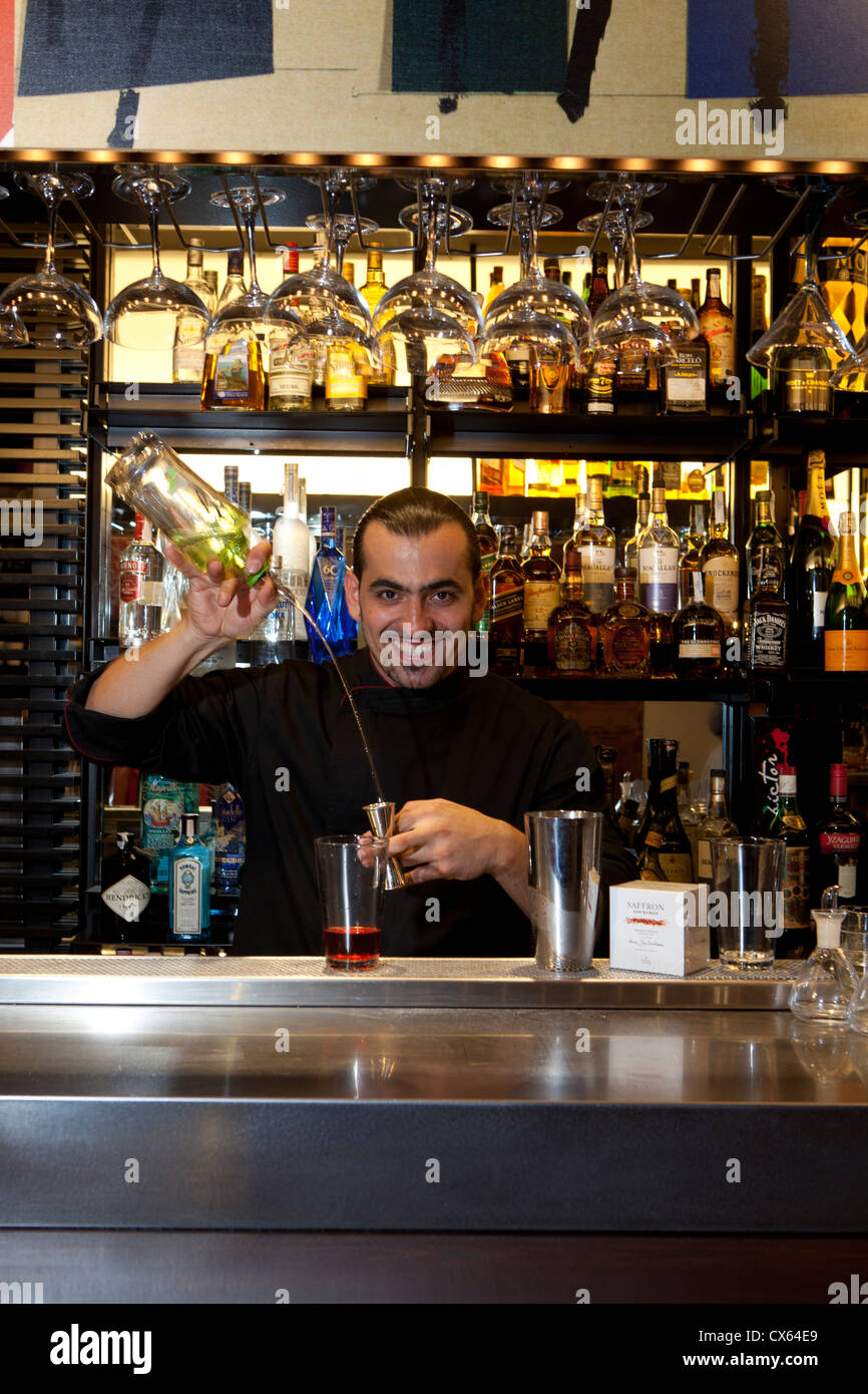 Cocktail bar Alicante, Spain Stock Photo - Alamy