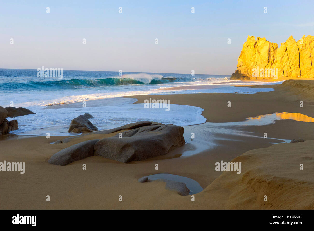 Divorce Beach, Cabo San Lucas, Baha, Mexico Stock Photo - Alamy