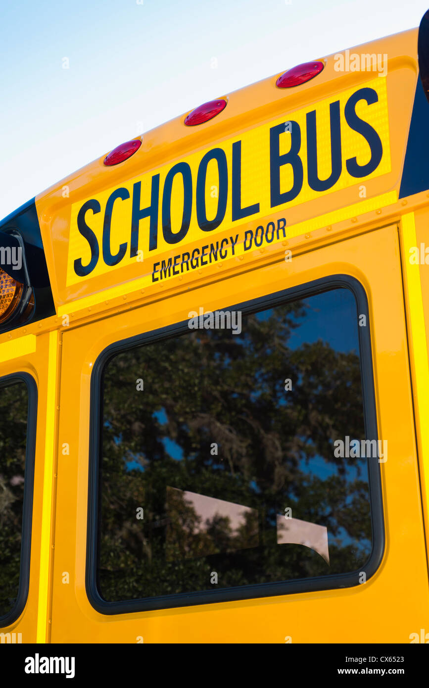 School bus door hi-res stock photography and images - Alamy