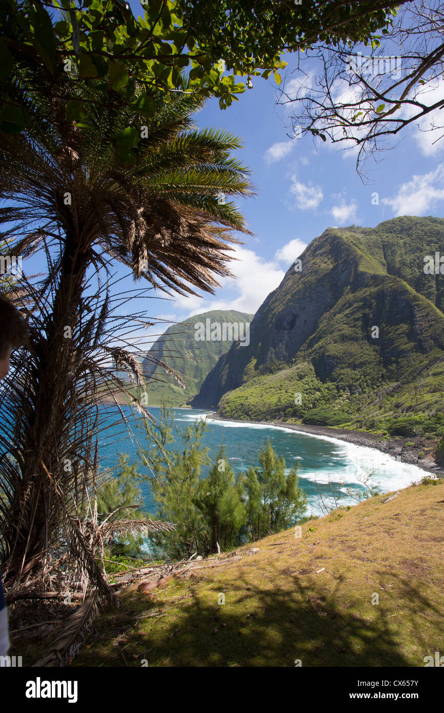 Kalaupapa Peninsula, Molokai, Hawaii Stock Photo - Alamy
