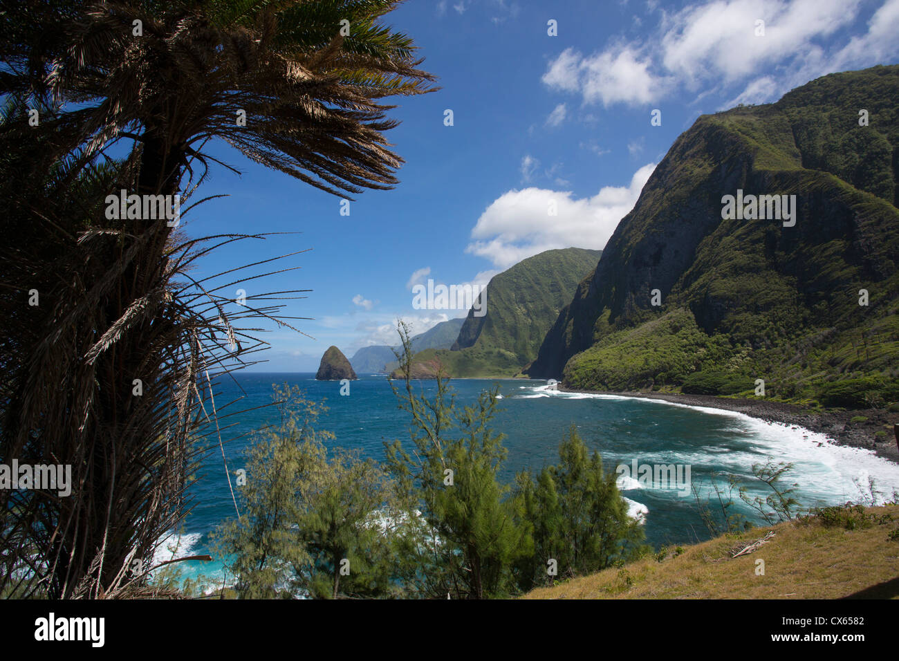 Kalaupapa Peninsula, Molokai, Hawaii Stock Photo - Alamy