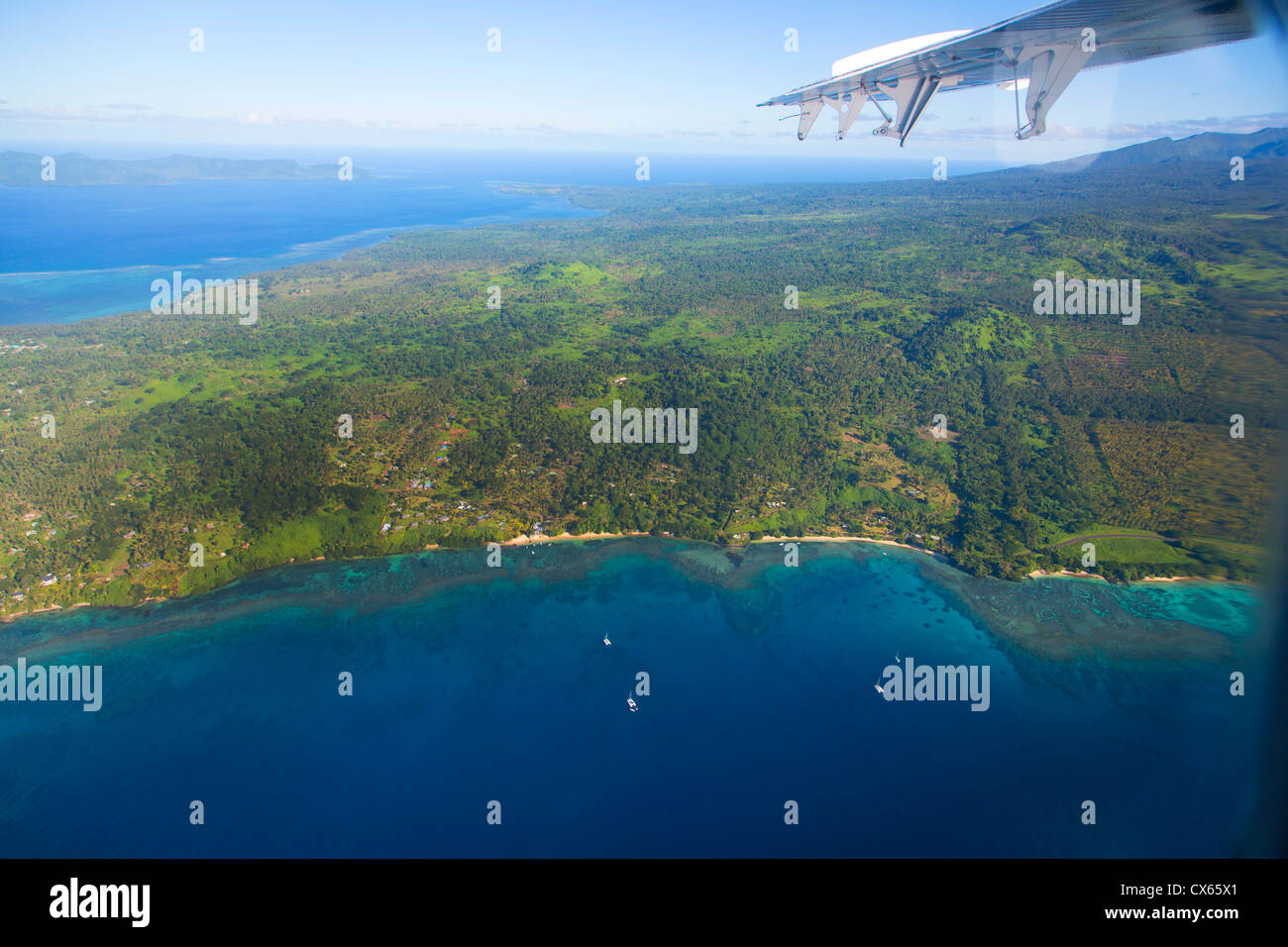 Taveuni aerial hi-res stock photography and images - Alamy