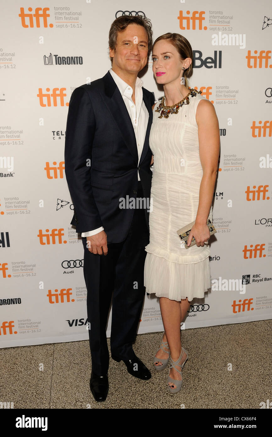 Emily blunt and colin hi-res stock photography and images - Alamy