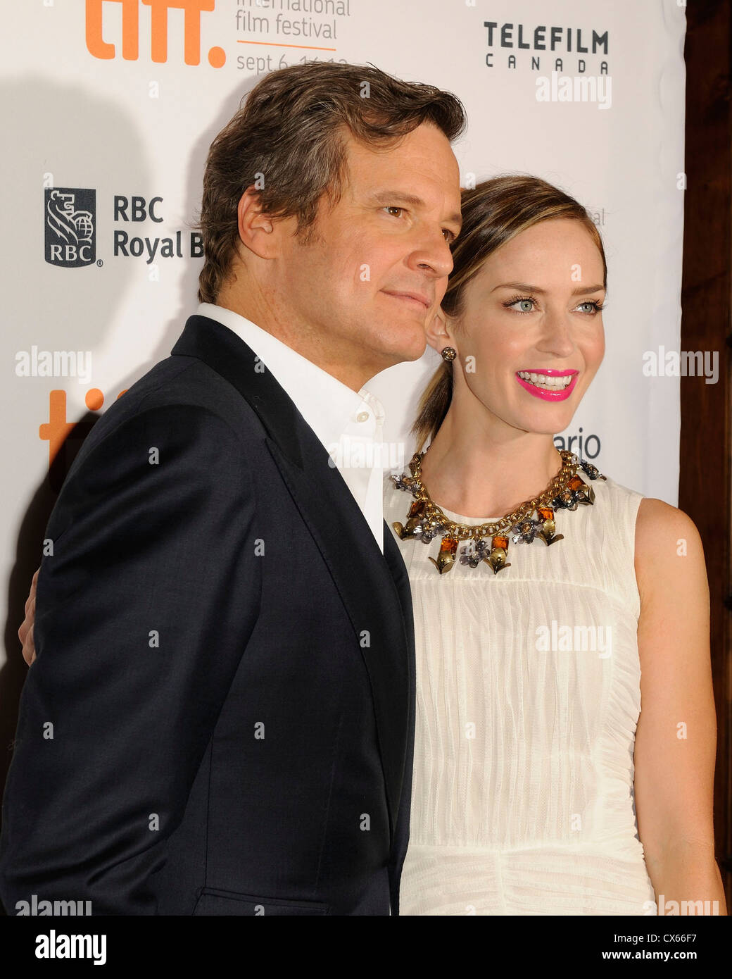 Emily blunt and colin hi-res stock photography and images - Alamy