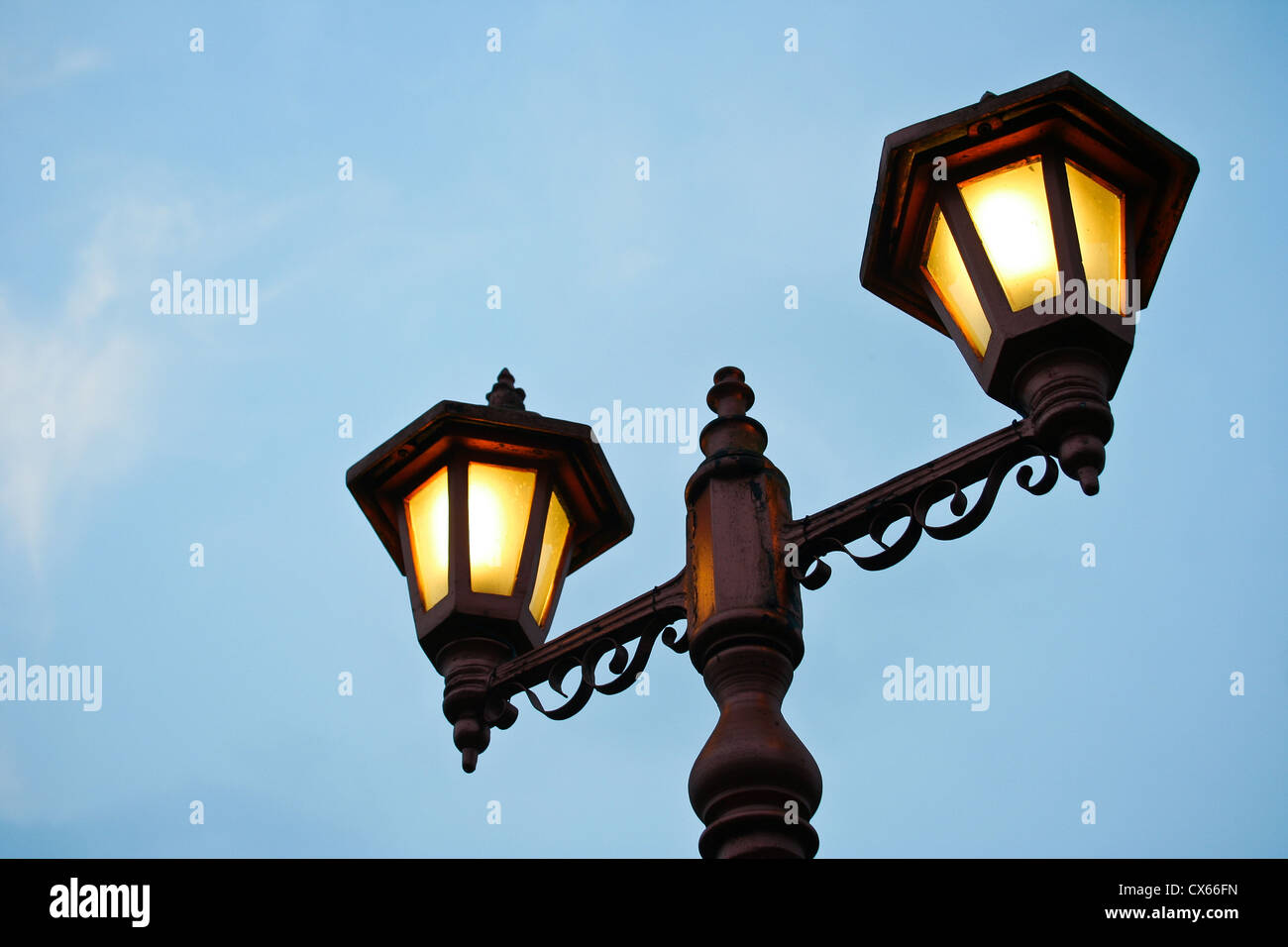 Fluorescent lamp street hi-res stock photography and images - Alamy