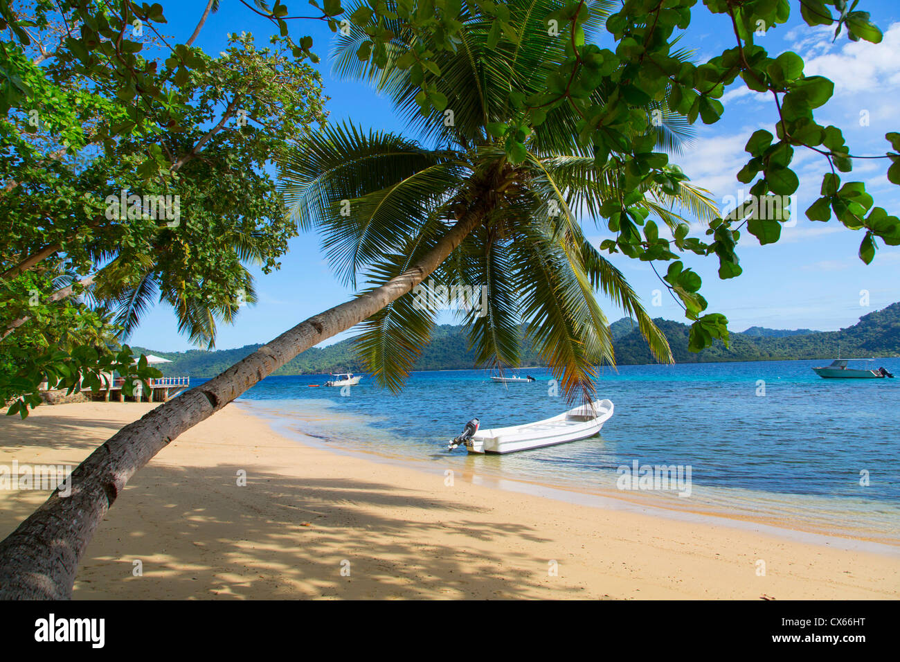Matangi Private Island Resort, Fiji Stock Photo - Alamy
