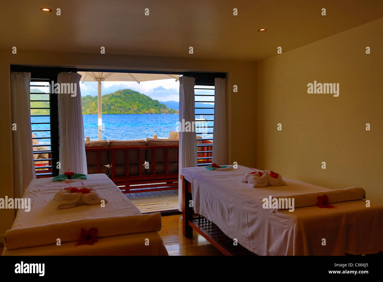 Matangi private island resort hi-res stock photography and images - Alamy