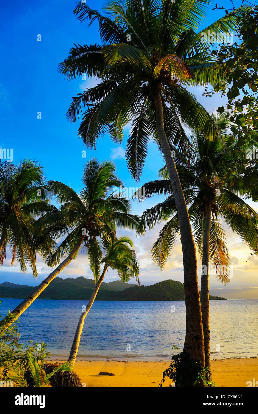 Matangi Private Island Resort, Fiji Stock Photo - Alamy