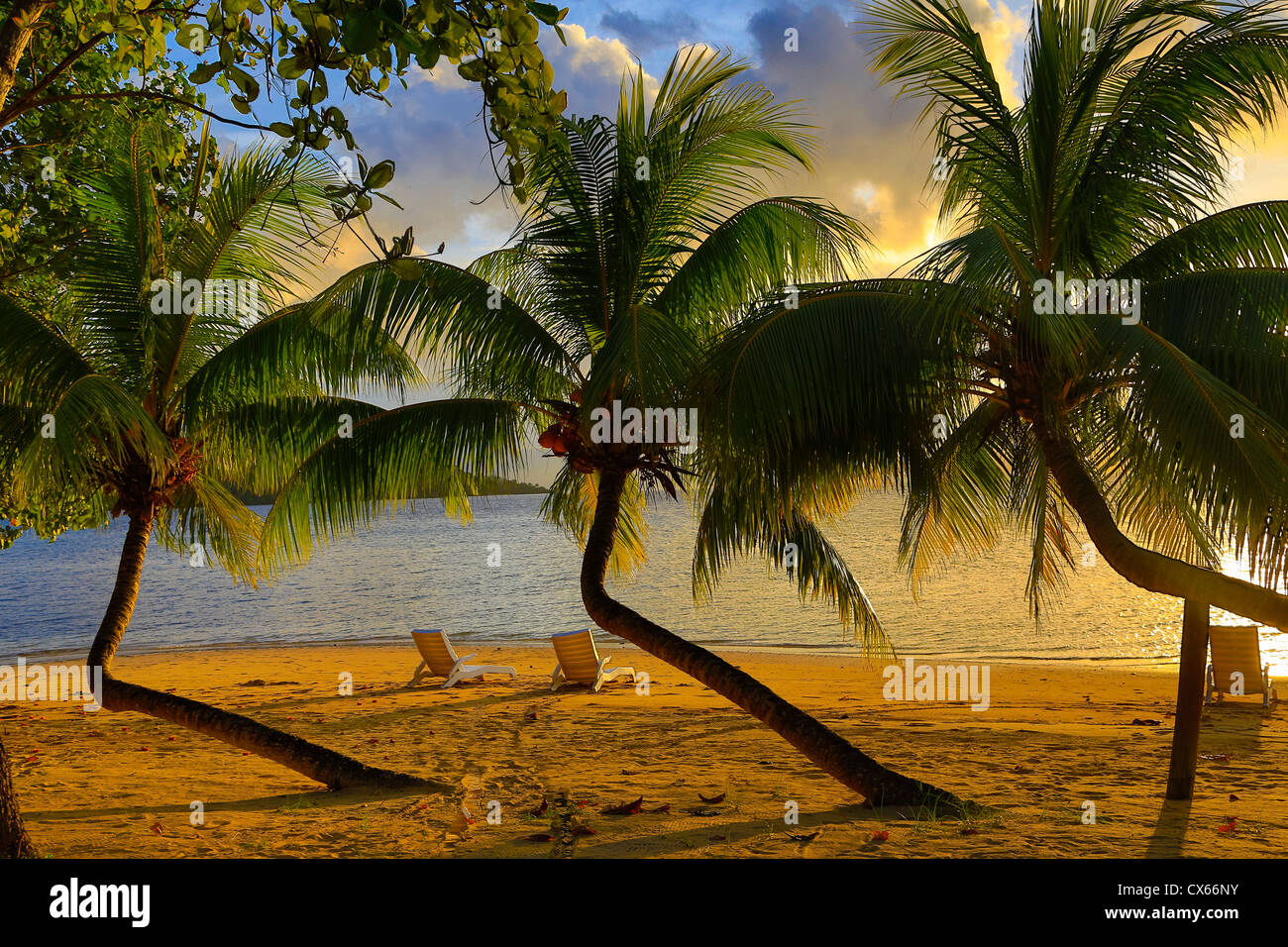 Matangi Private Island Resort, Fiji Stock Photo - Alamy