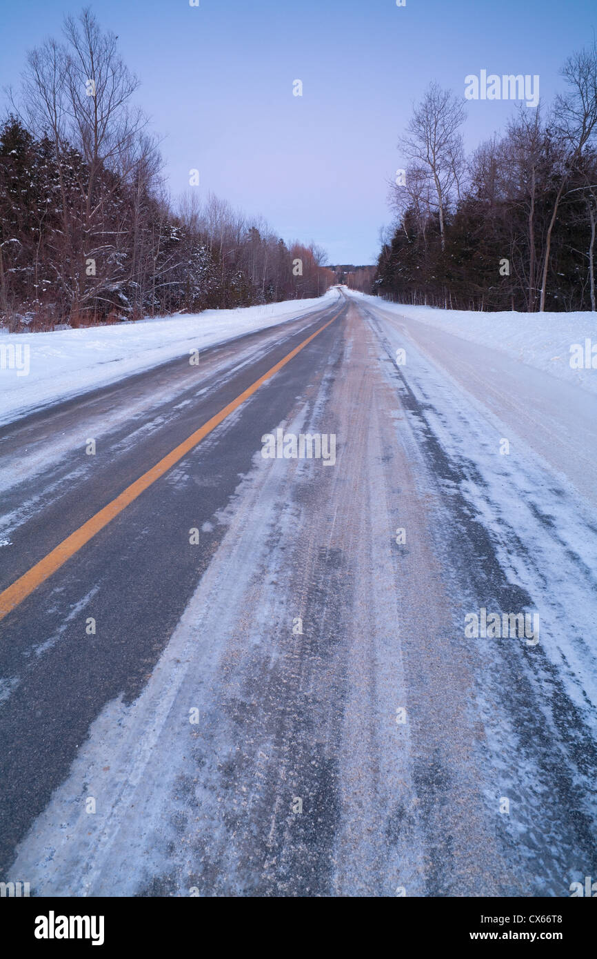 Canada Ice Road High Resolution Stock Photography and Images - Alamy