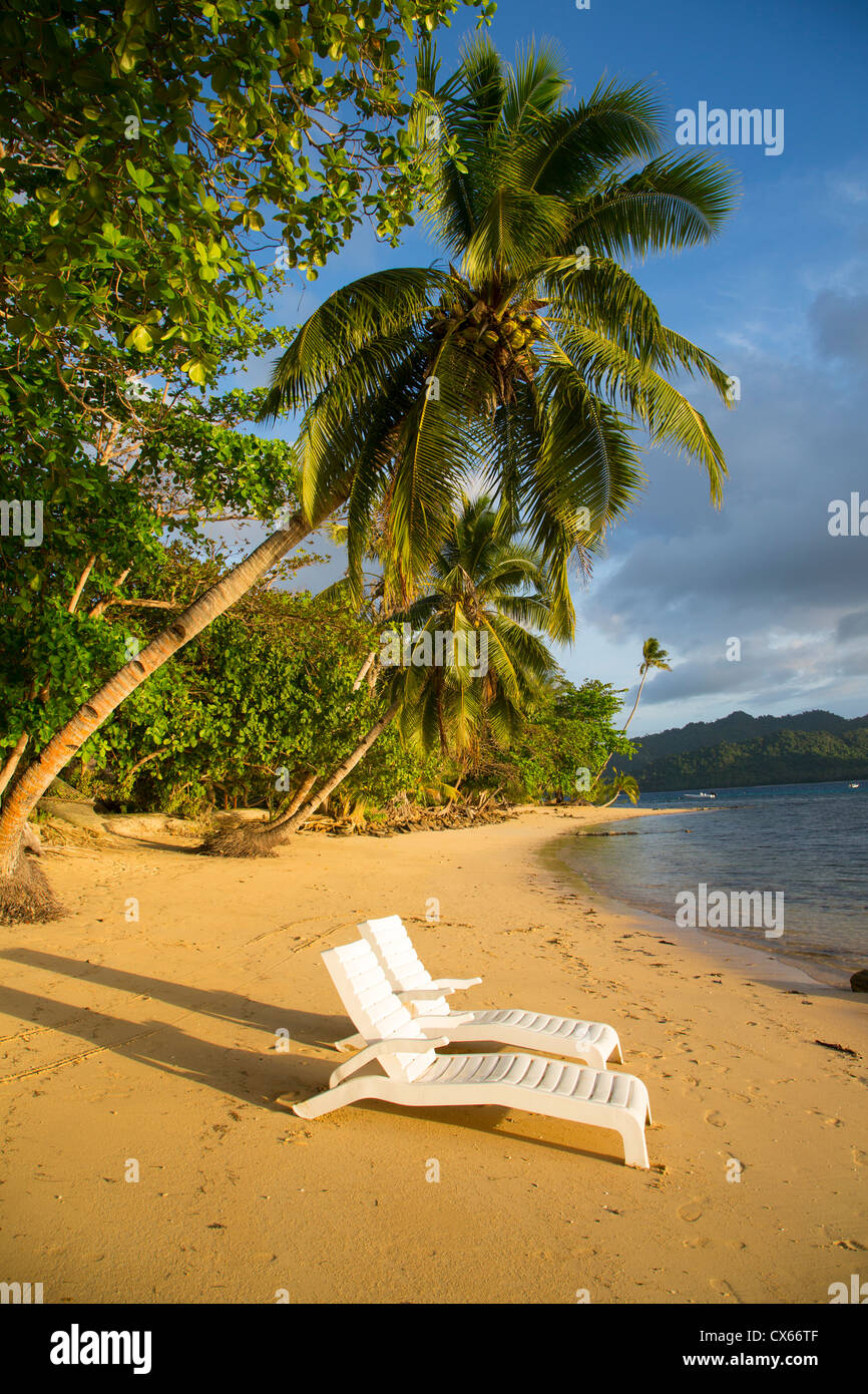 Matangi Private Island Resort, Fiji Stock Photo - Alamy