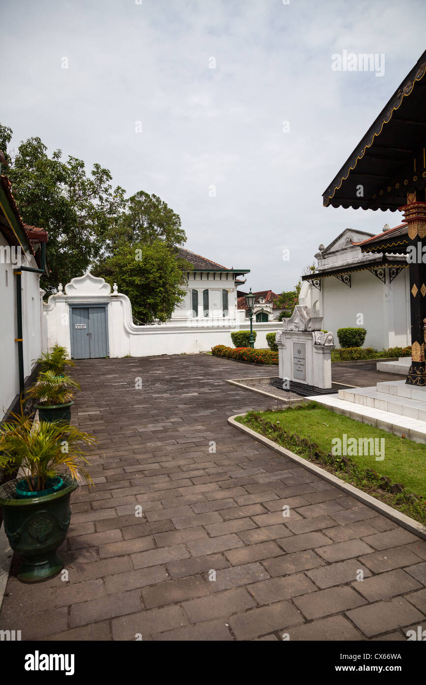 Part of the Kraton Sultan Palace in Yogyakarta Stock Photo - Alamy