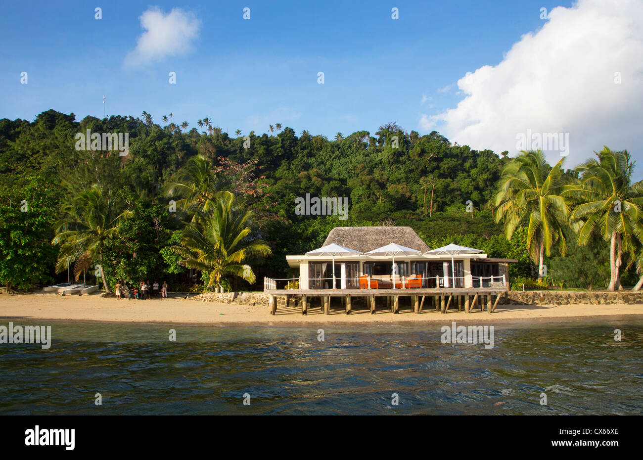Matangi Private Island Resort, Fiji Stock Photo - Alamy