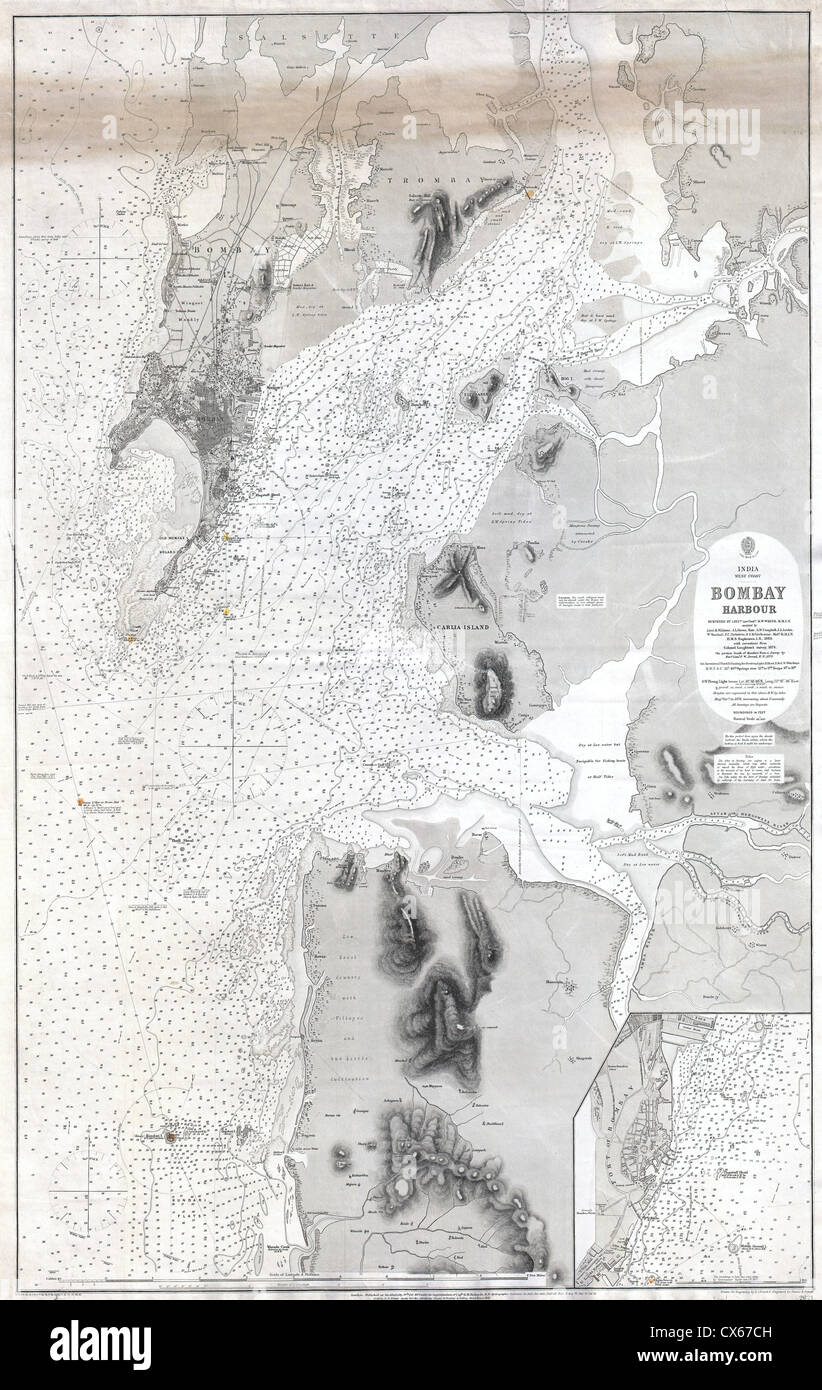 British shipping map 19th century hi-res stock photography and images ...
