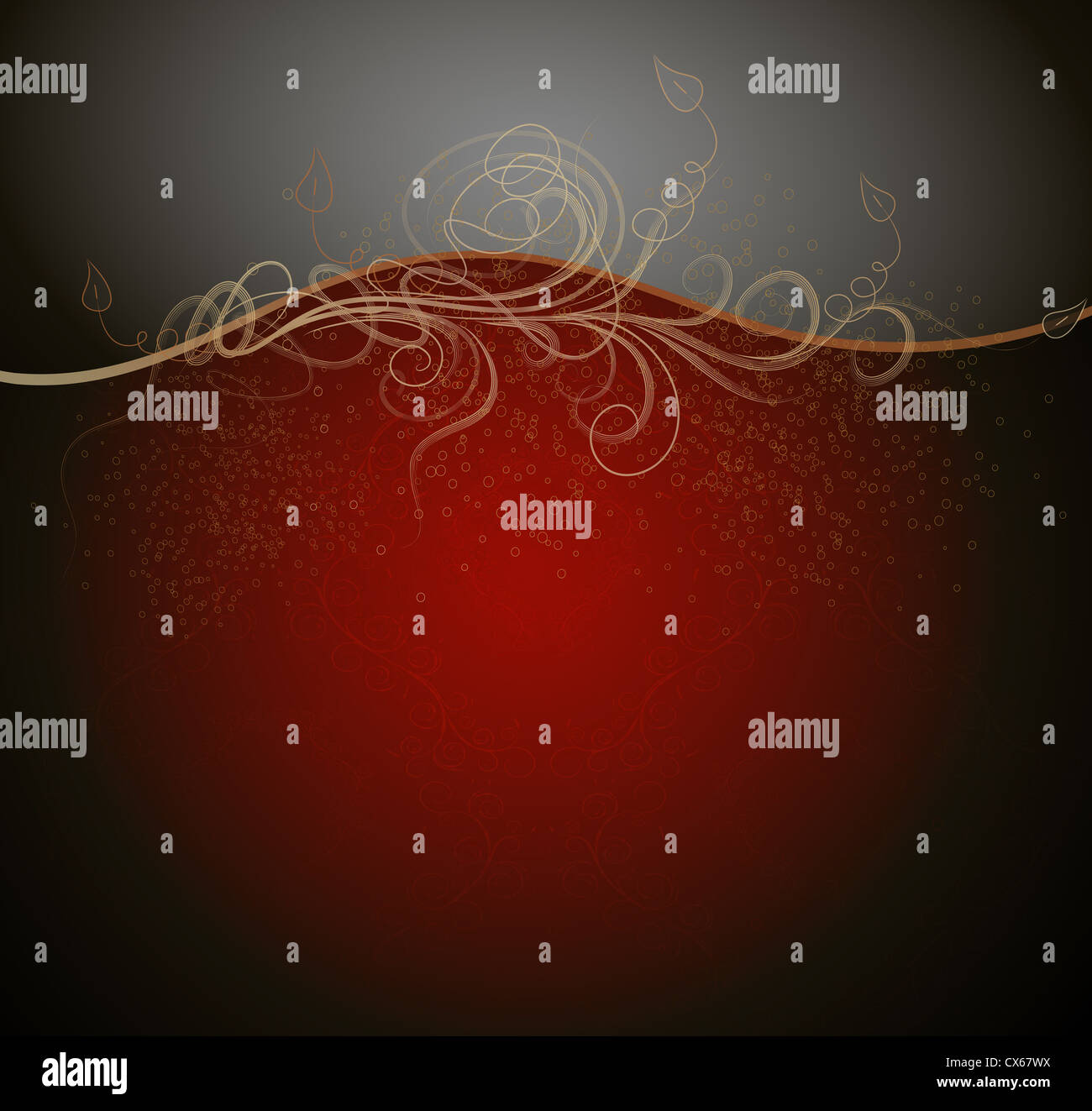 Background Floral Elements Stock Photo - Alamy