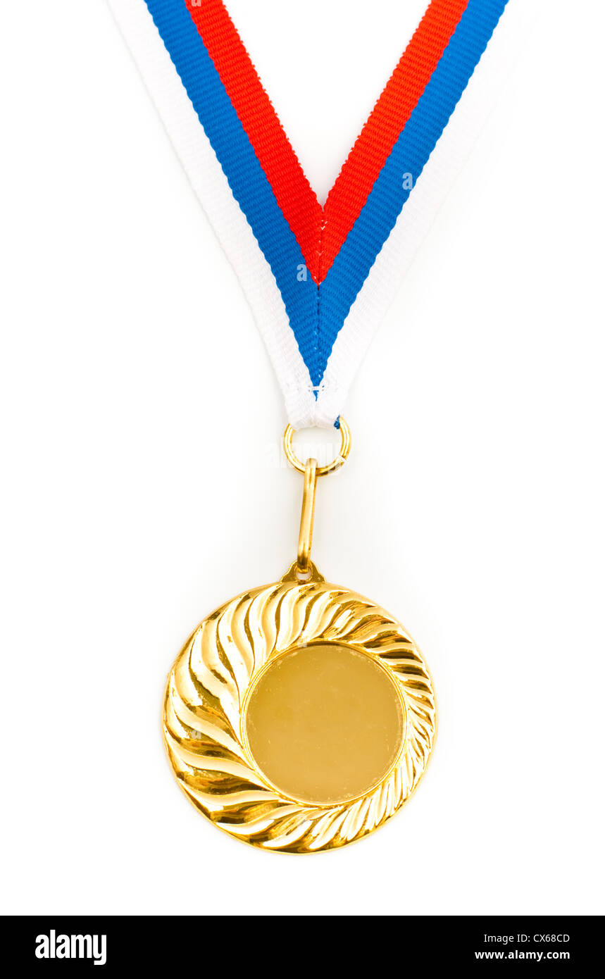 Gold Medal Ribbon Template