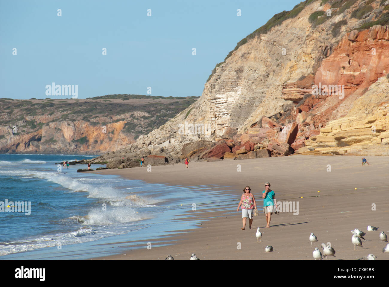 Walking along the western algarve coast hi-res stock photography and ...