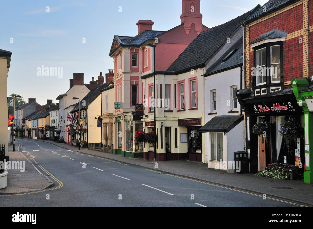 Bridge street usk monmouthshire wales hi-res stock photography and images - Alamy