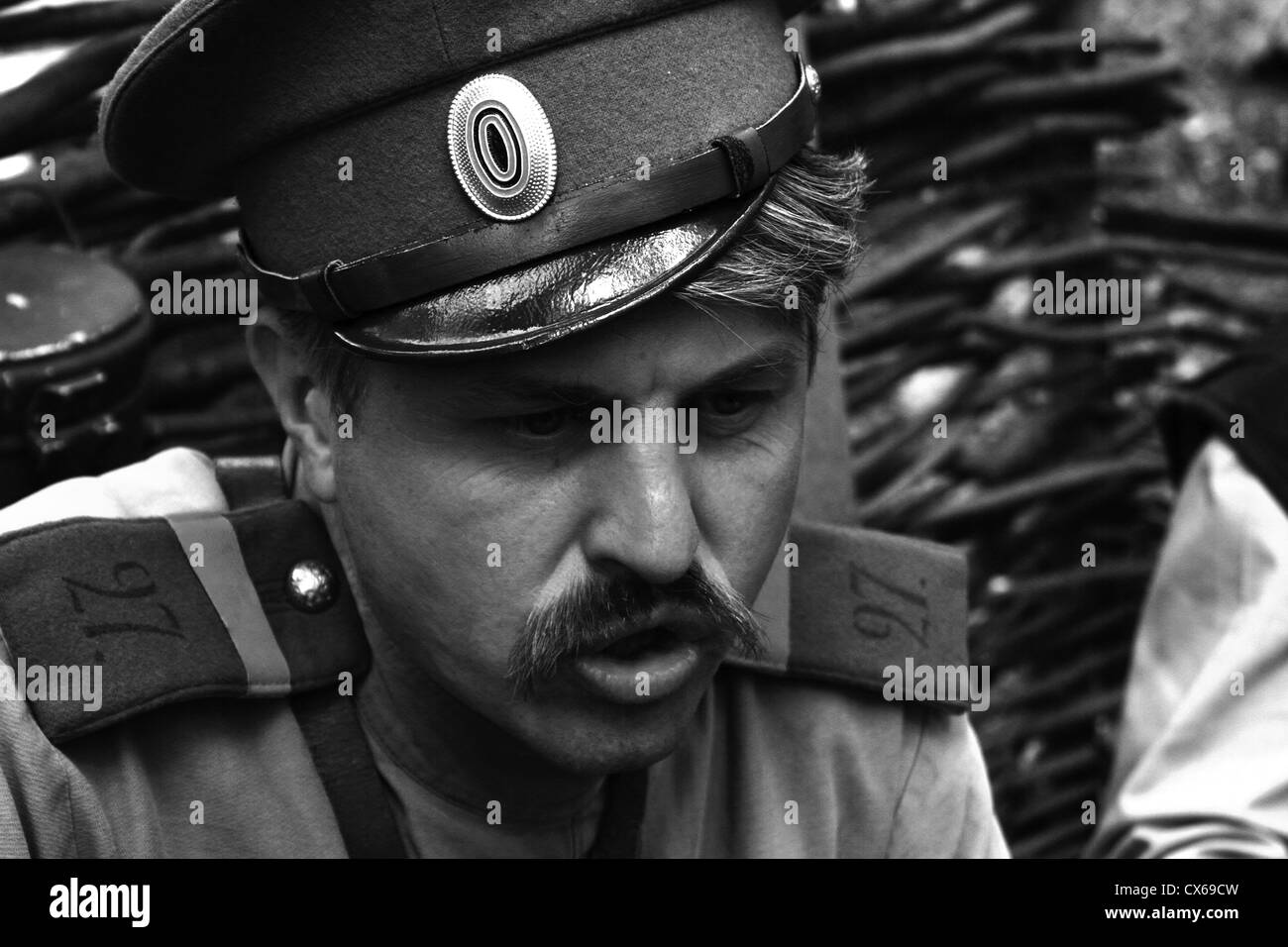 Don Cossack in uniform of the period of World War I Stock Photo - Alamy