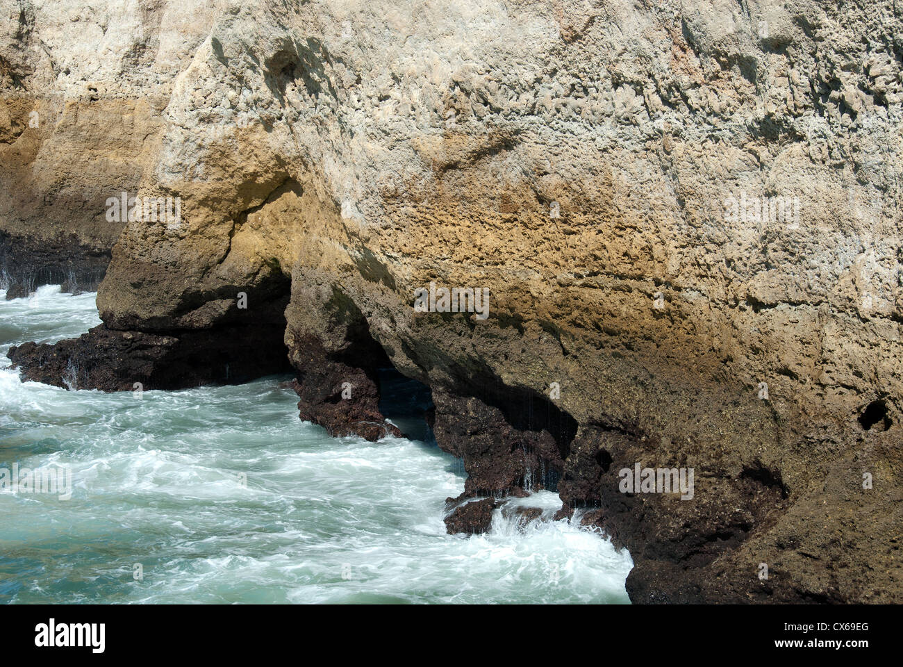 Undercutting of a cliff hi-res stock photography and images - Alamy