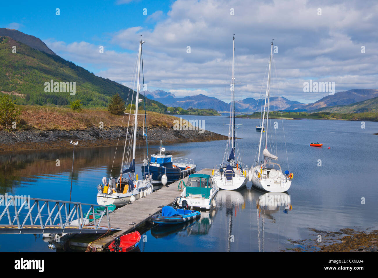 Loch Leven, Ballachulish, Bridge, Highland Region, Scotland Stock Photo ...