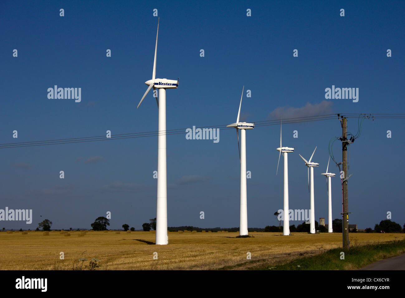 Turbines british windfarm hi-res stock photography and images - Alamy