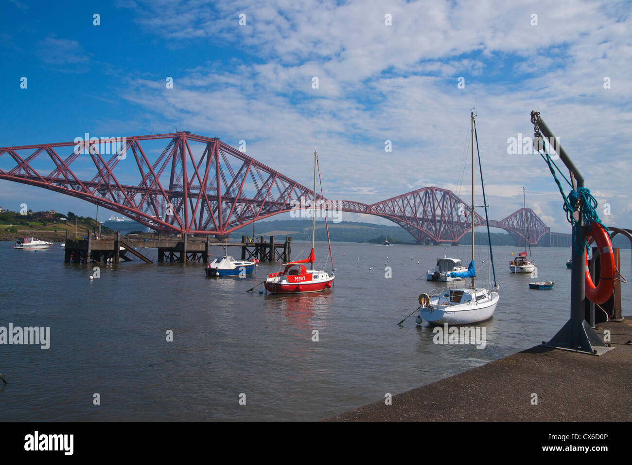 Forth Rail Bridge, North Queensferry, Scotland, UK Stock Photo - Alamy