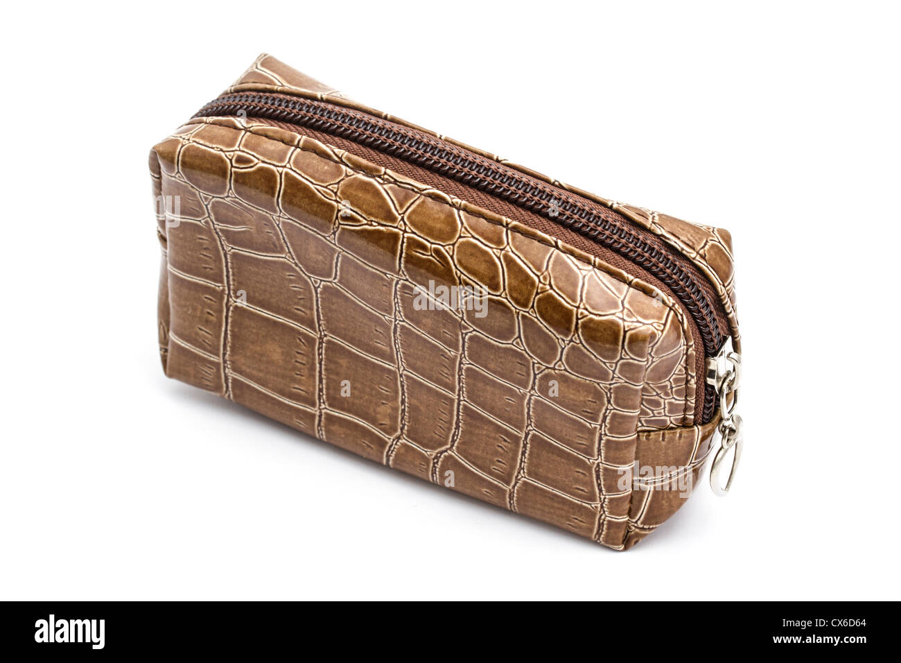 Beautiful purse isolated on white background Stock Photo - Alamy