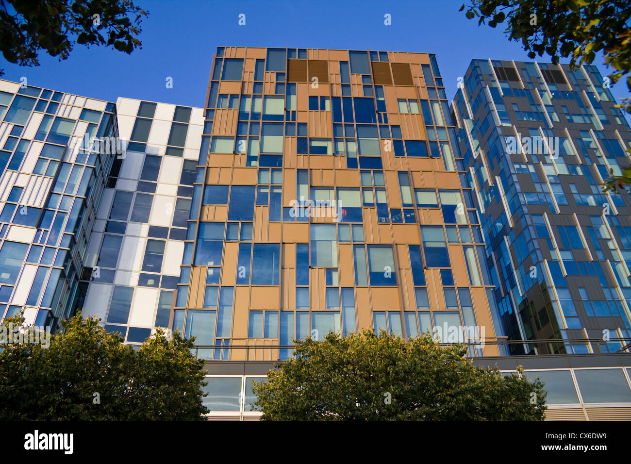 North Greenwich outside the station London England UK Stock Photo - Alamy