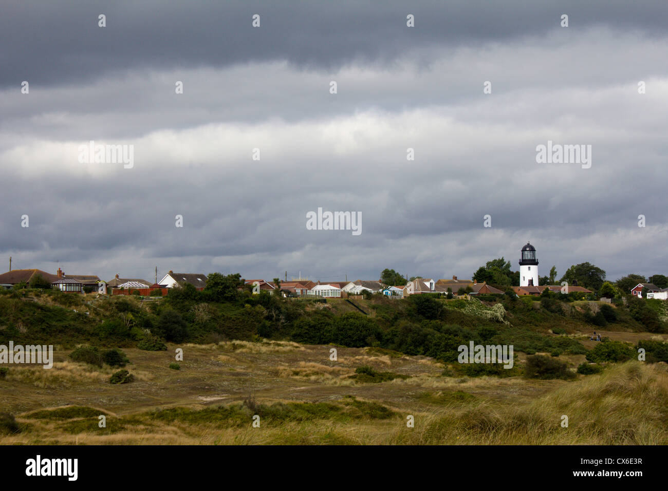 sand dunes and beach near horsey corner norfolk england Stock Photo - Alamy