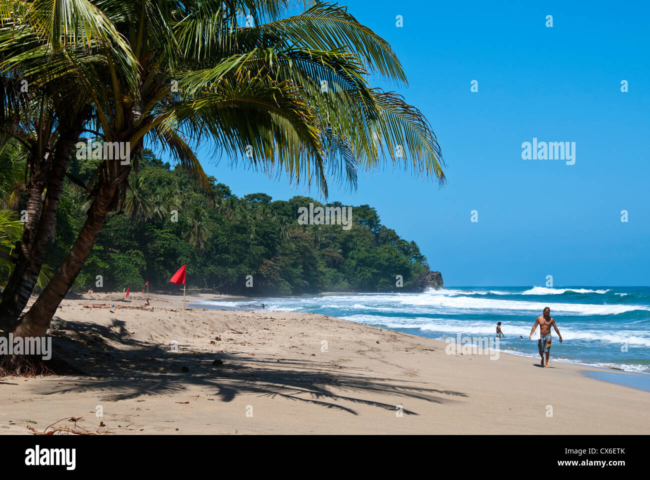 Cocles beach. Puerto Viejo. Talamanca. Atlantic coast.Costa Rica Stock ...