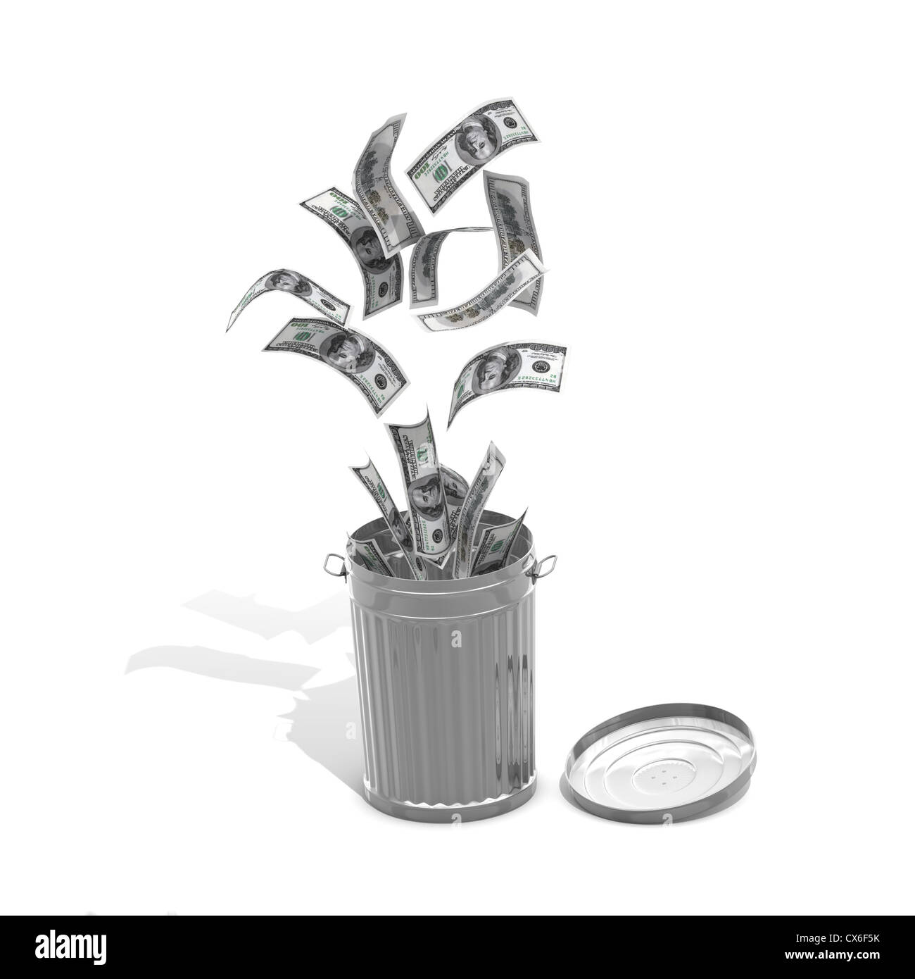 Trash To Cash Black and White Stock Photos & Images - Alamy