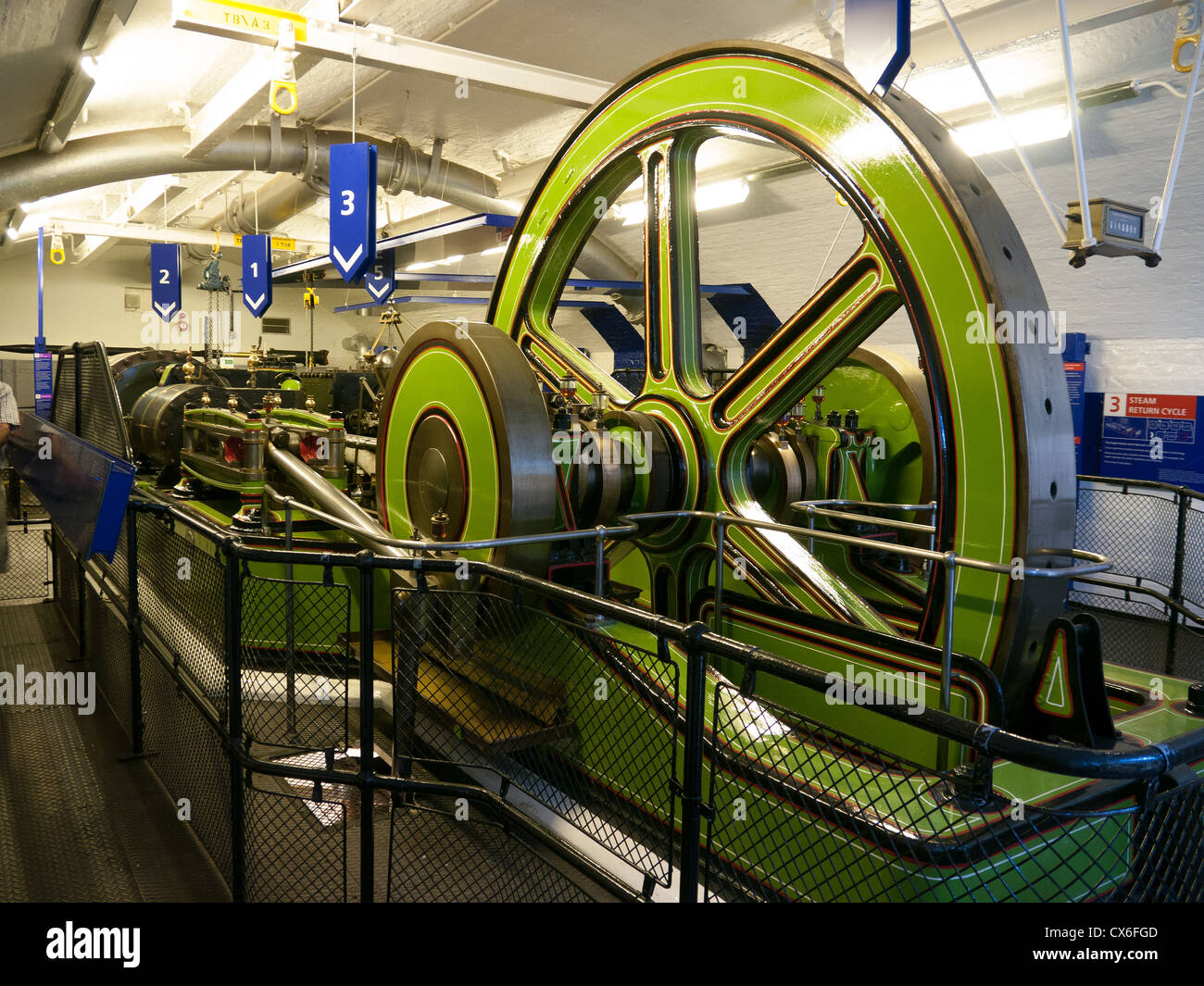 Hydraulic Lifting Systems inside the Engine Room of Tower Bridge ...