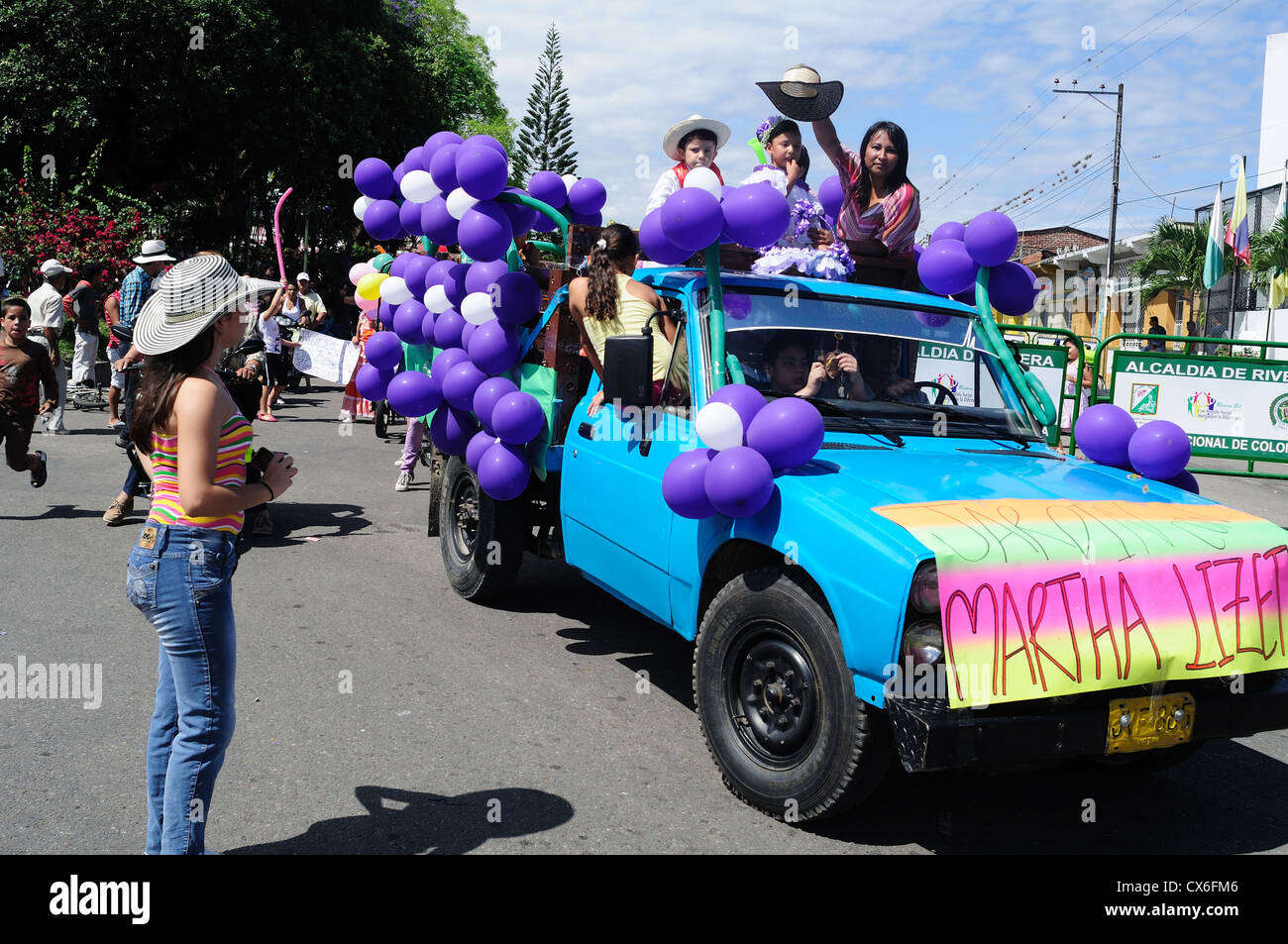 Sanjuanero Huilense Festival in RIVERA . Department of Huila. COLOMBIA ...