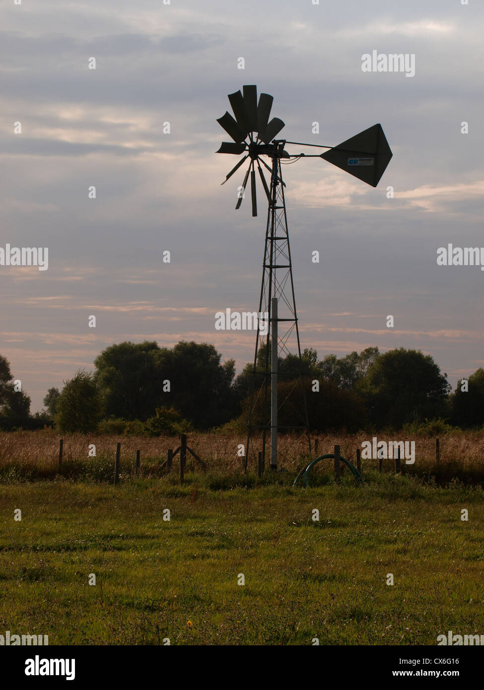 Wind powered pump hi-res stock photography and images - Alamy