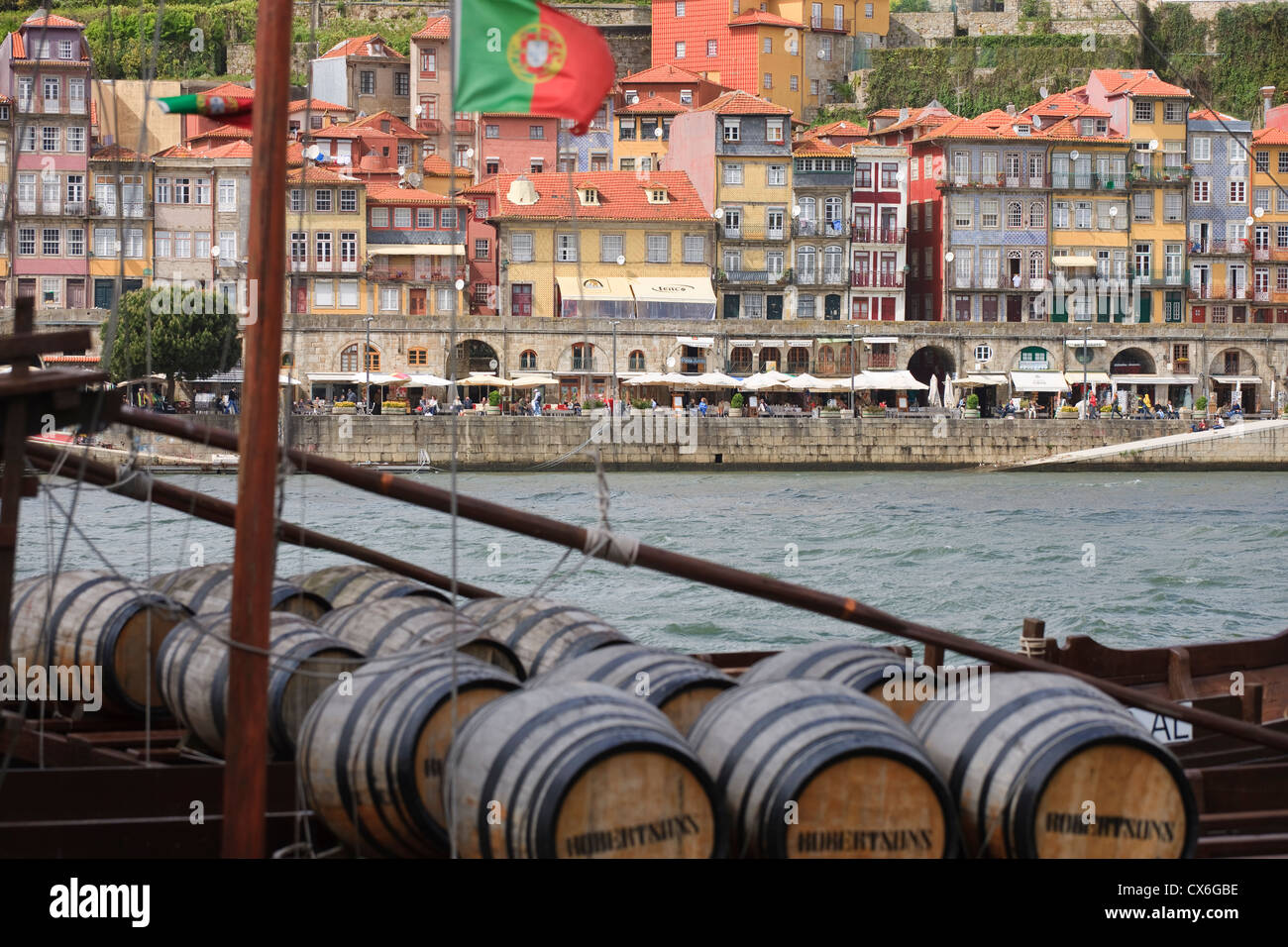 Medieval quay barrels hi-res stock photography and images - Alamy