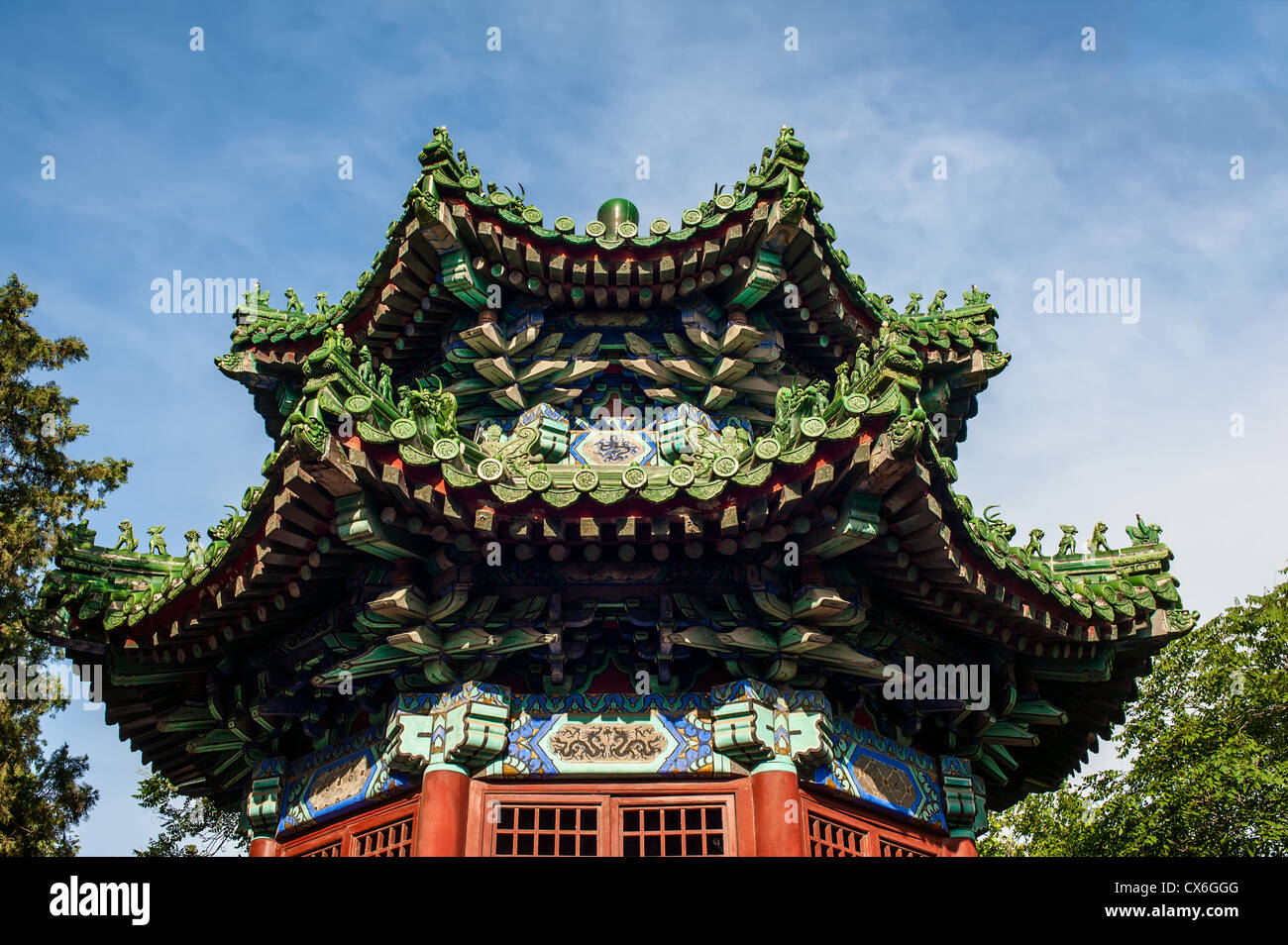 Pavilion of tiles hi-res stock photography and images - Alamy