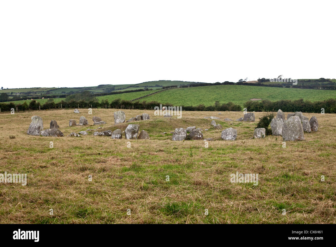Ballynoe Stone Circle, Lecale Peninsula, County Down, Northern Ireland ...