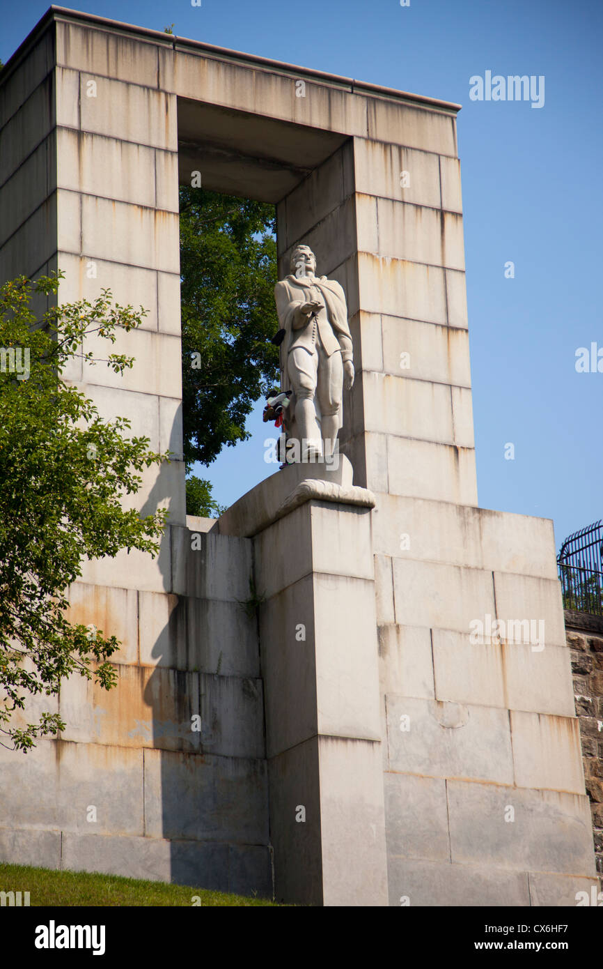 Roger Williams monument in Prospect Terrace Park Providence RI Stock ...