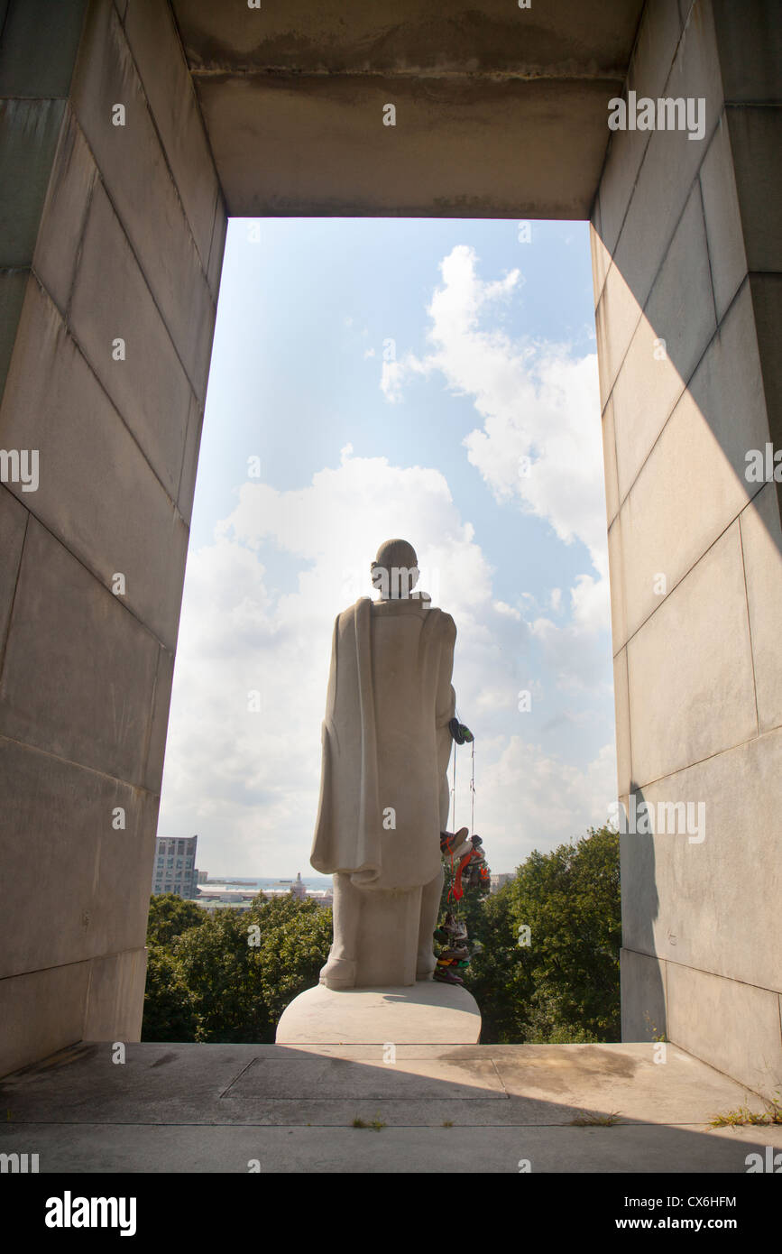 Roger Williams monument in Prospect Terrace Park Providence RI Stock ...