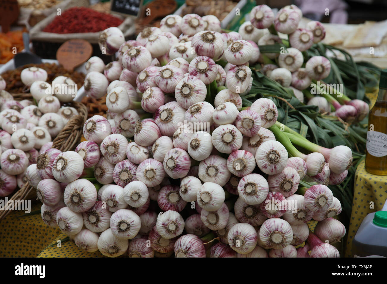 St Remy Market Stock Photo - Alamy