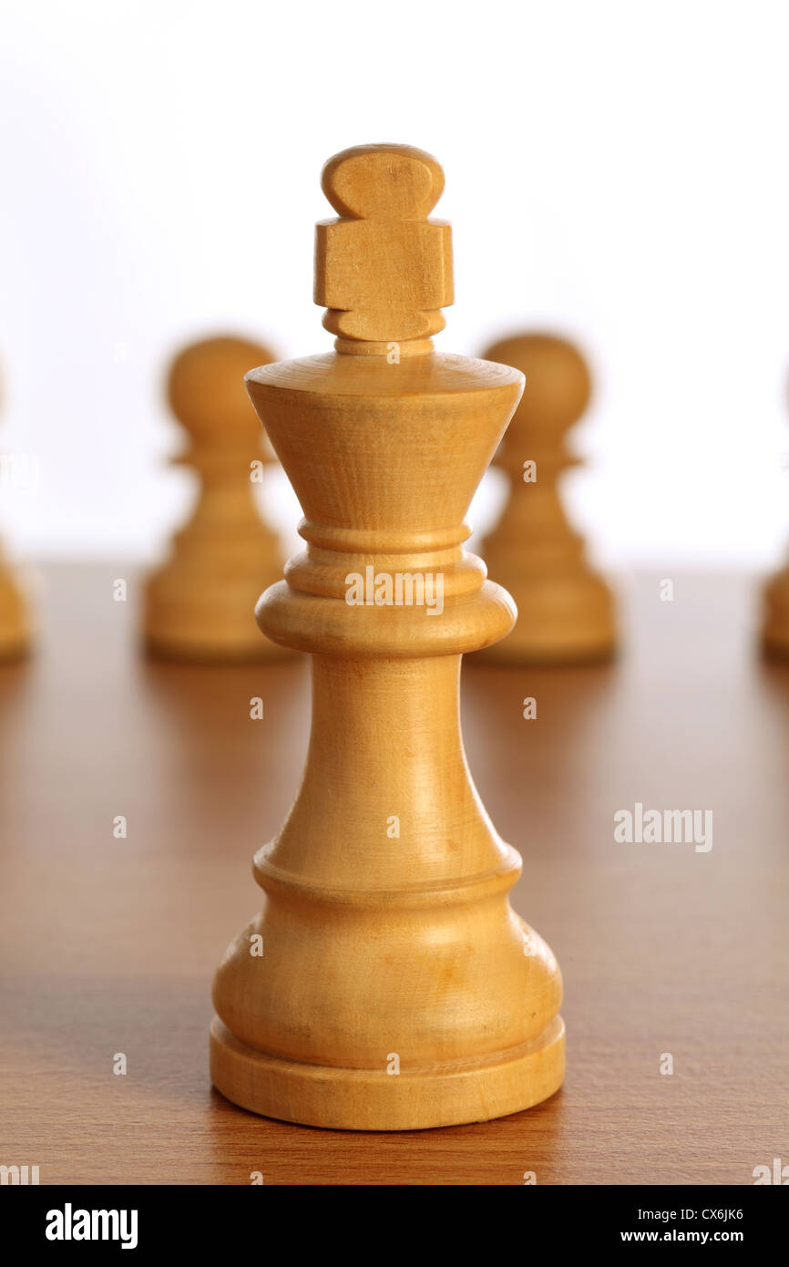 Chess game comes to an end when the king is checkmated Stock Photo - Alamy