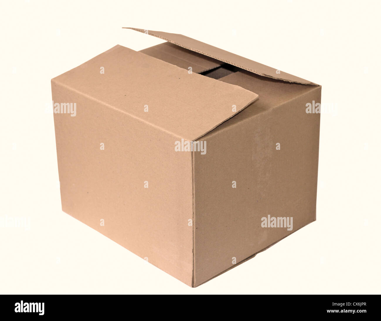 Isolated shipping box hi-res stock photography and images - Alamy