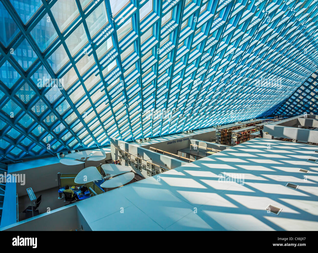 Seattle Central Library Stock Photo - Alamy